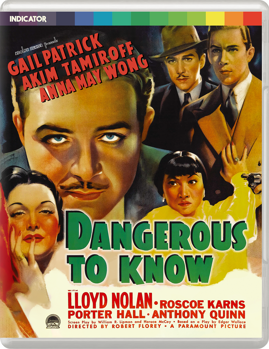 DANGEROUS TO KNOW - LE – Powerhouse Films Ltd