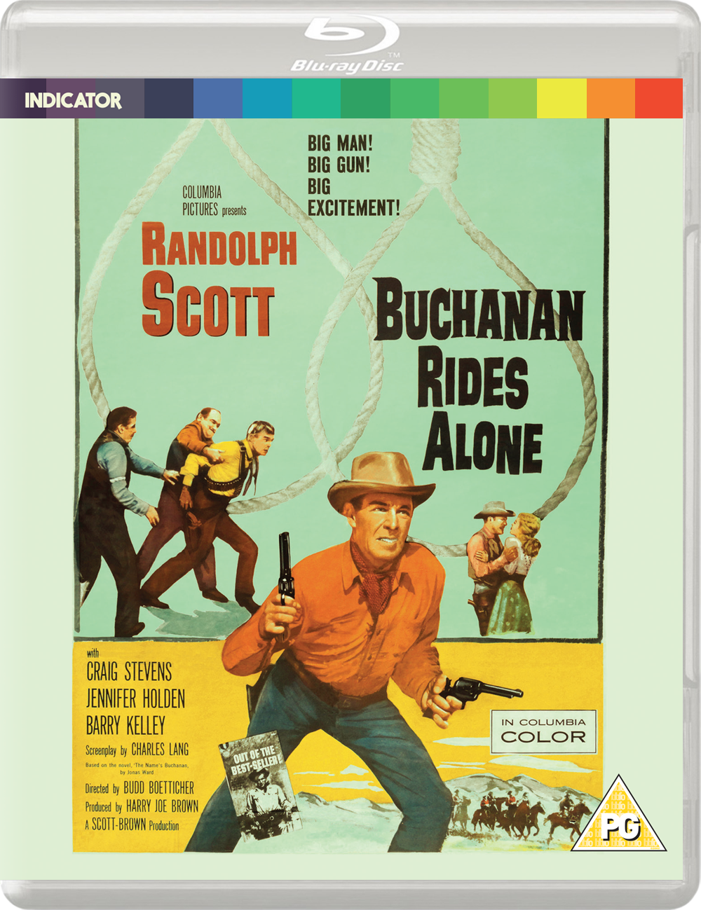 BUCHANAN RIDES ALONE - BD – Powerhouse Films Ltd
