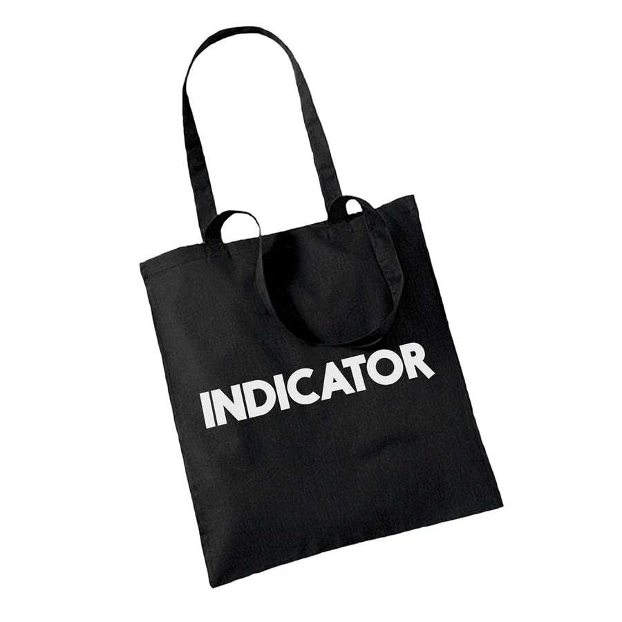 INDICATOR black Tote bag – Powerhouse Films Ltd